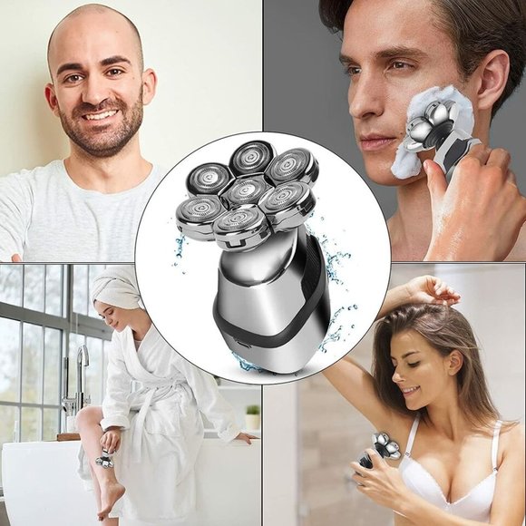 Grooming | Mens 7d Cordless Shaver Hair Trimmer 5in1 Electric Head ...